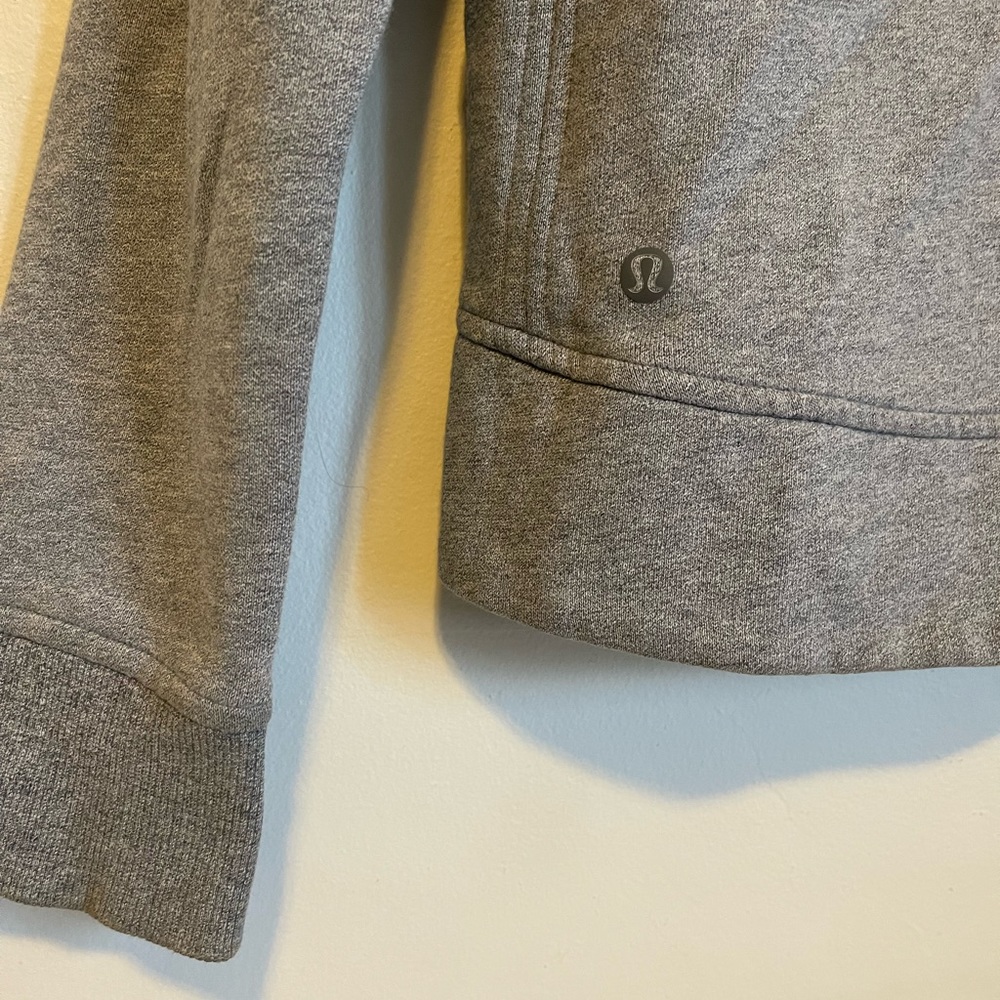 Grey Hooded Lululemon Jacket - Gem